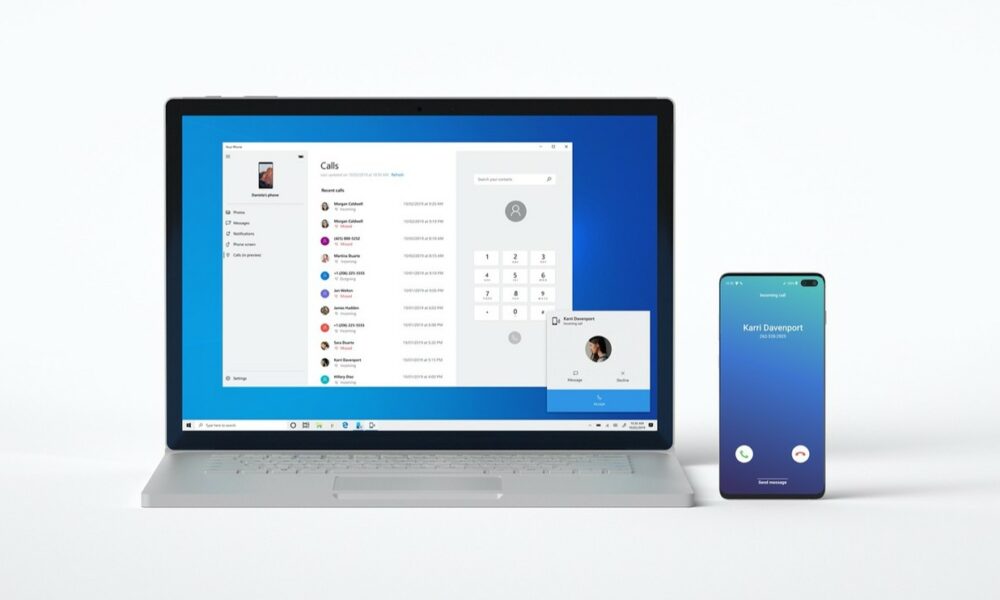 Como hacer llamadas en tu teléfono desde Windows 10 fácilmente