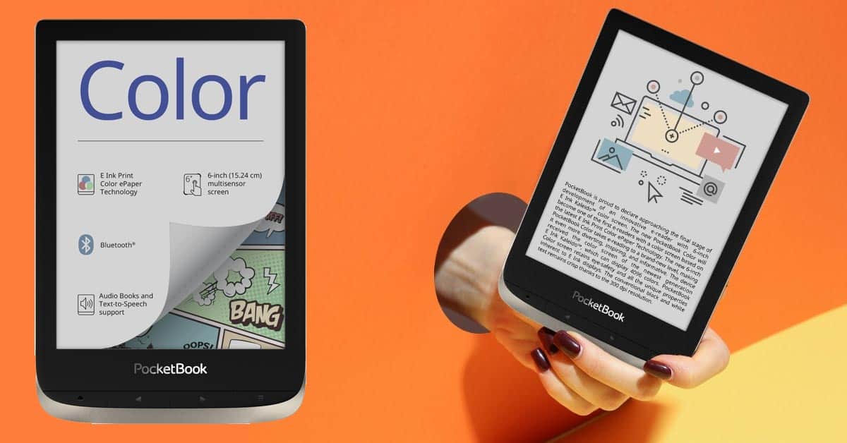 Pocketbook Color: el primer e-reader a color del mercado